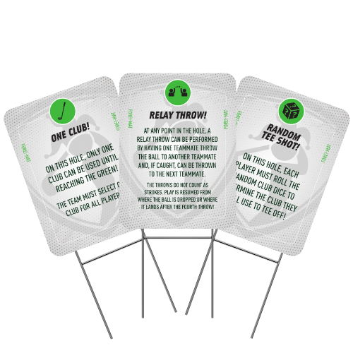 Fore-Mat Tee Signs – Fore Cards