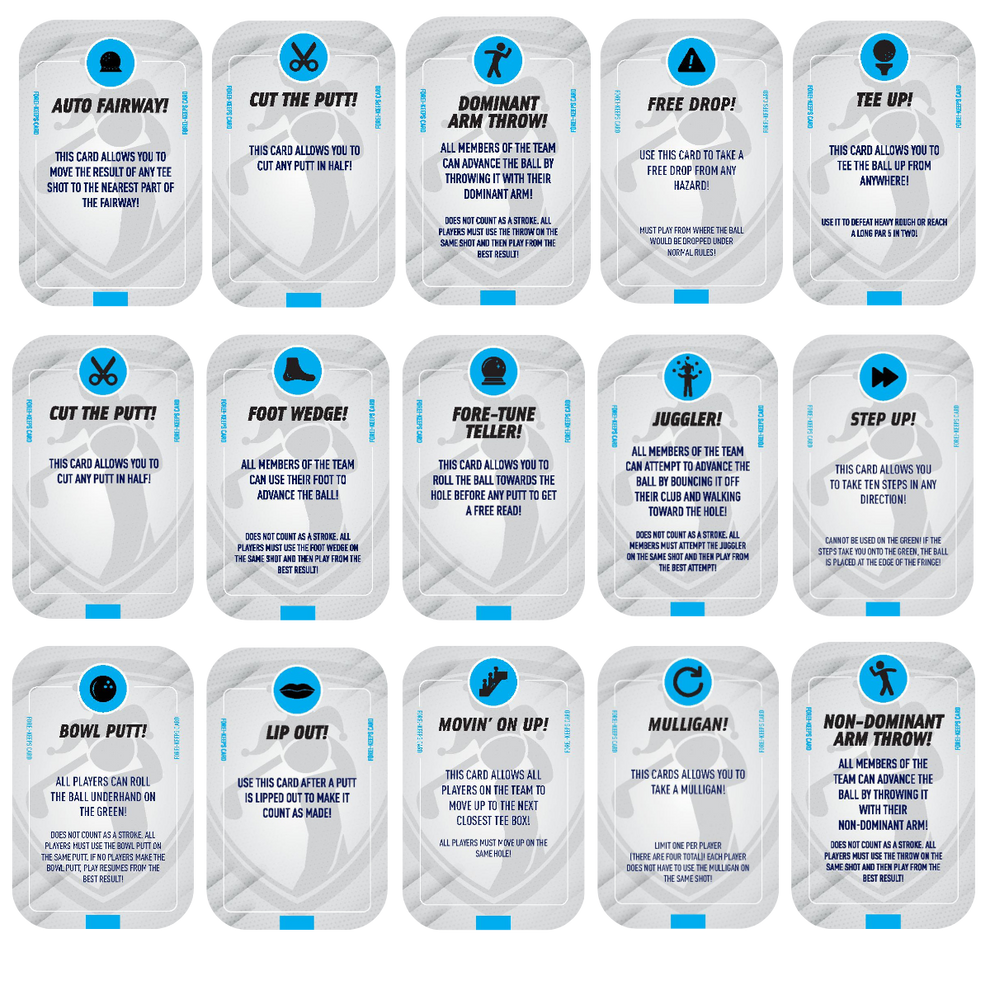 Fore-Keeps Card Packs – Fore Cards