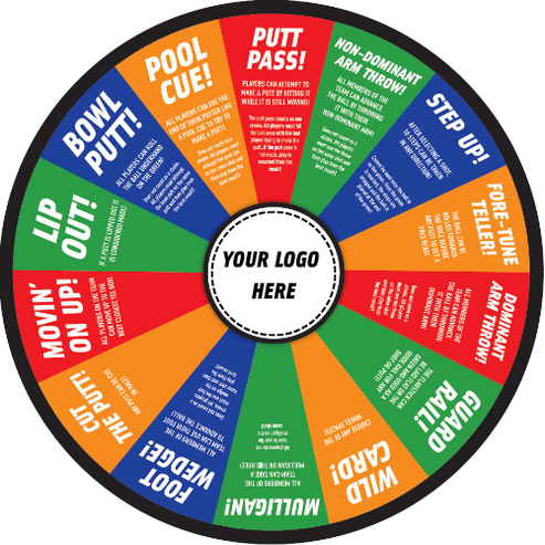 Wheel Of Fore! Cards - Customization Available – Fore Cards