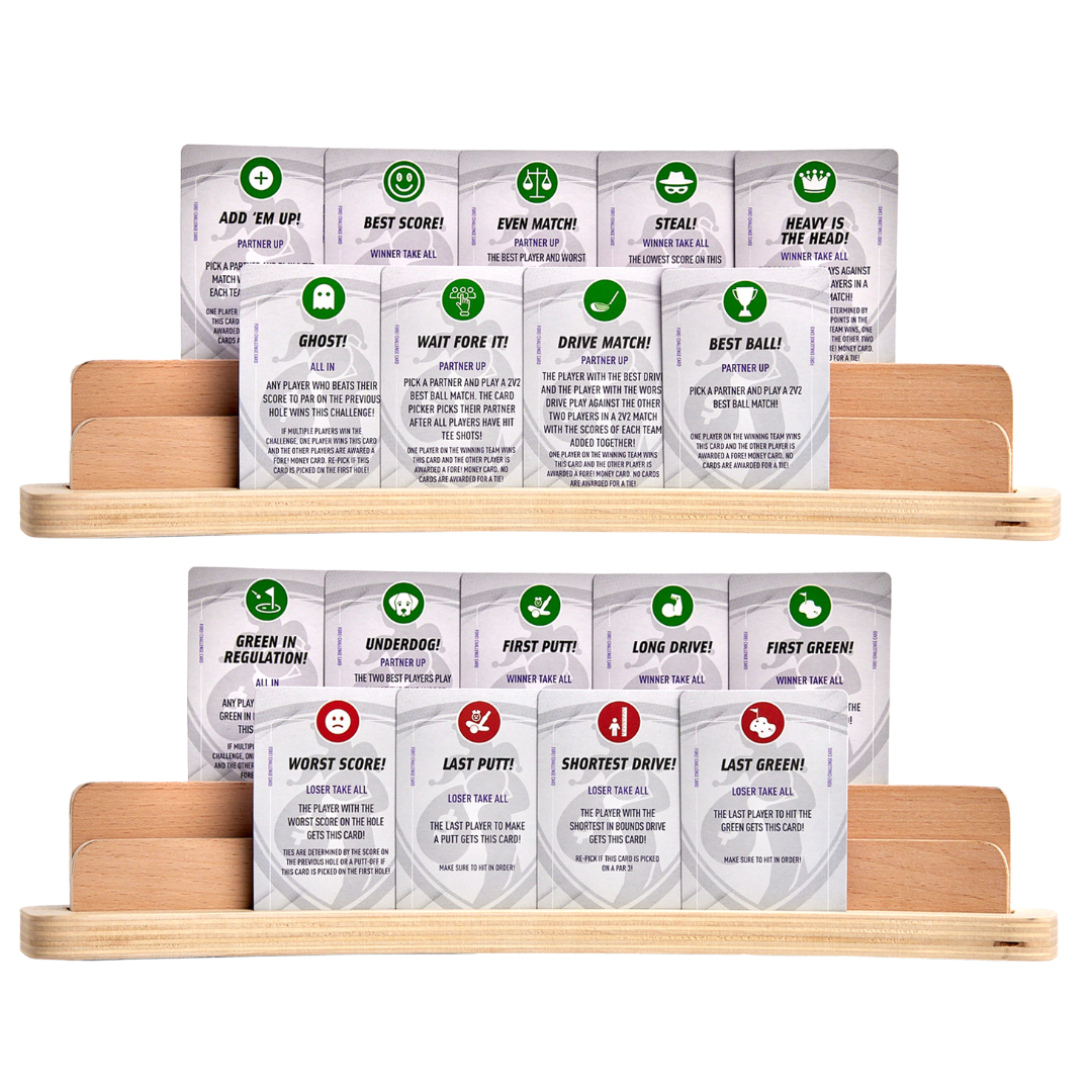 Fore! Money On Course Golf Game – Fore Cards