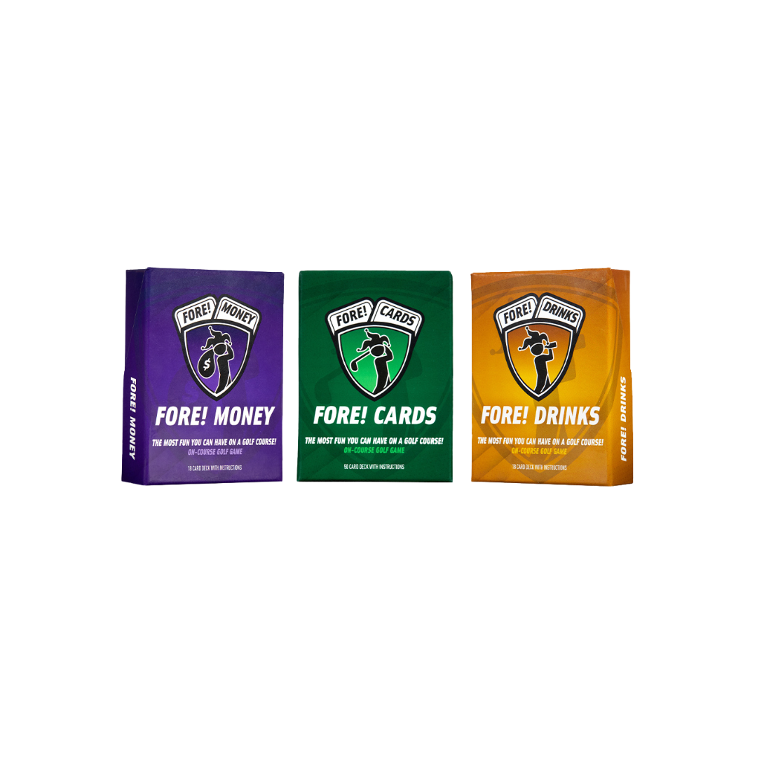 Fore! Cards 3 Game Bundle - Save Over 20%! – Fore Cards